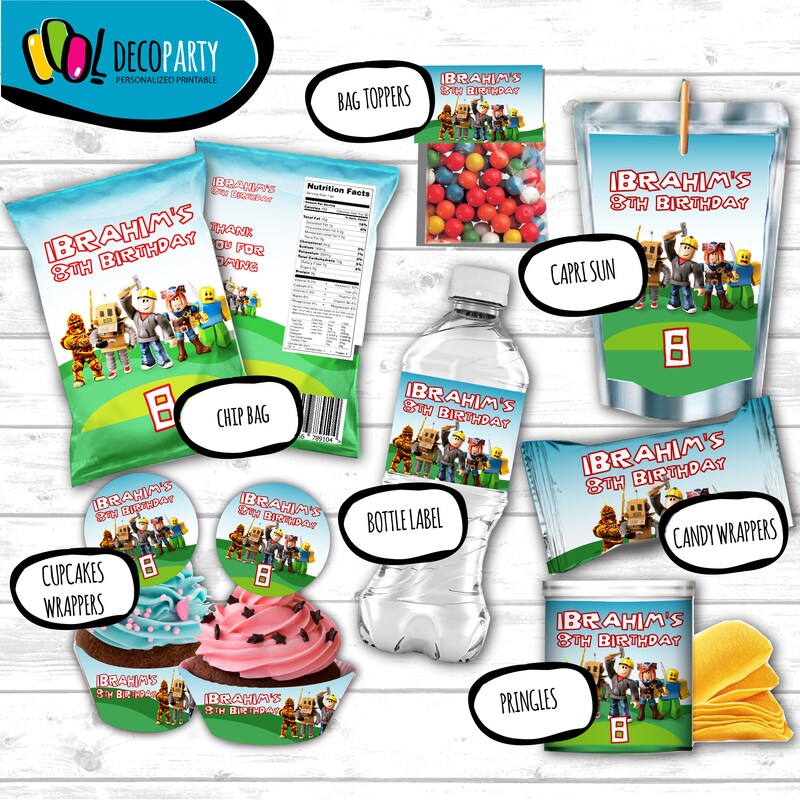 Roblox Party - Etsy