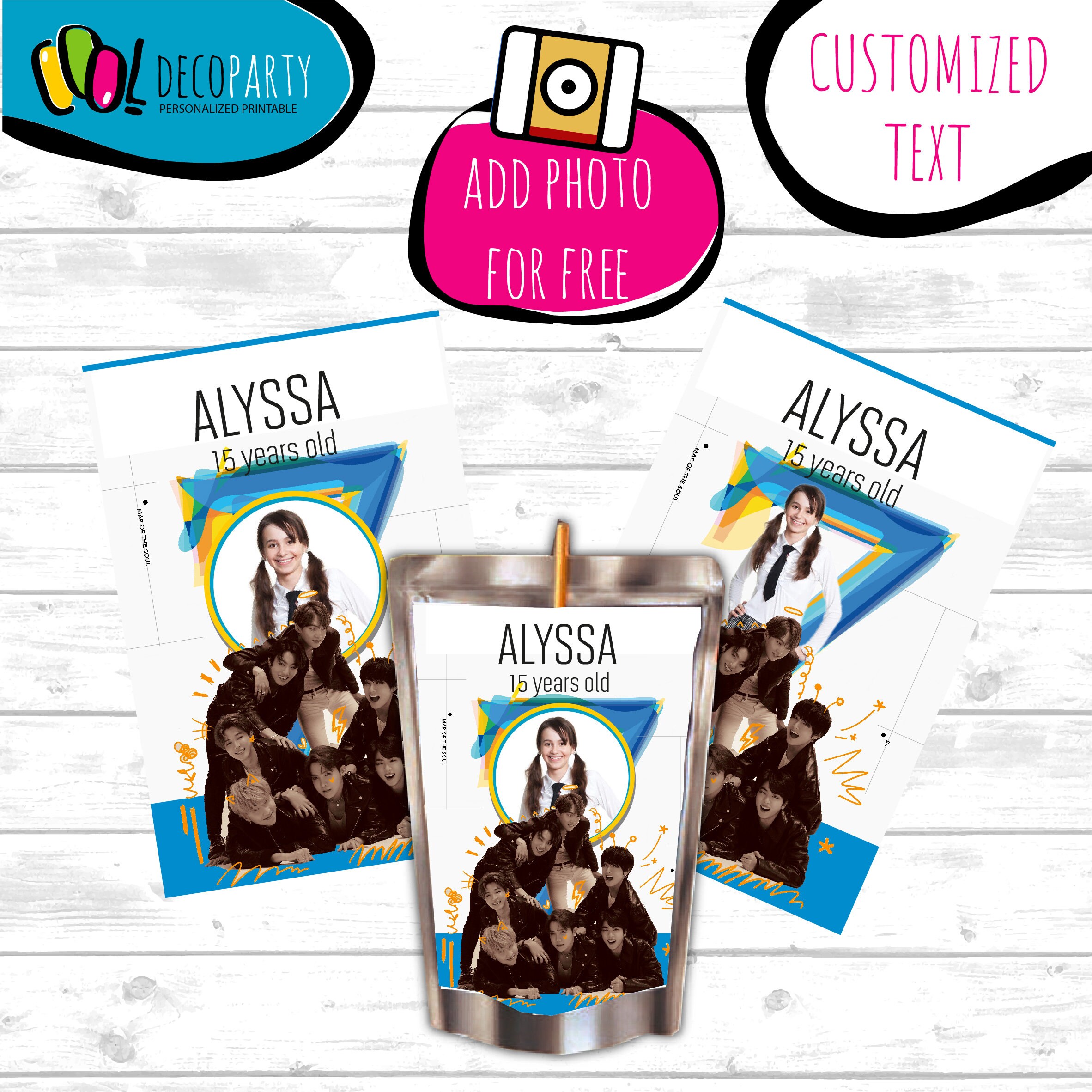 BTS Birthday Party Decoration. BTS Party Decoration for - Etsy