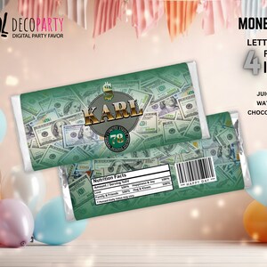 Money Birthday Party Decoration Pack, Dollar Party Decorations Pack ...
