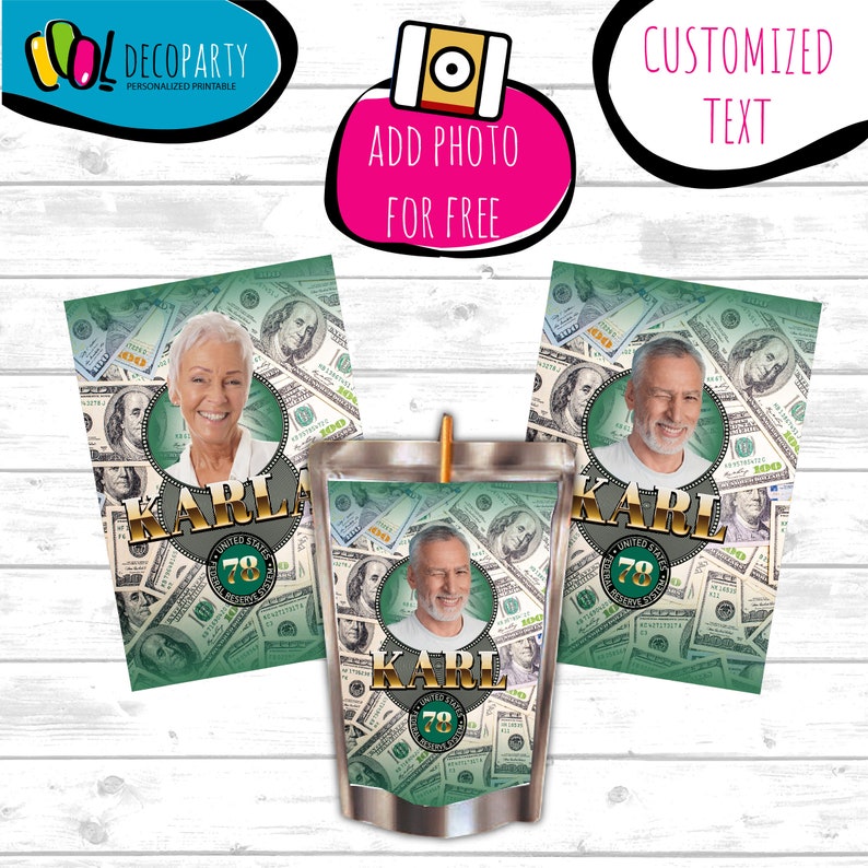Money Maker Party Decoration Pack, Dollar Party Decorations Pack, Money ...