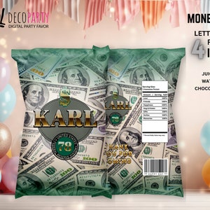 Money Birthday Party Decoration Pack, Dollar Party Decorations Pack ...