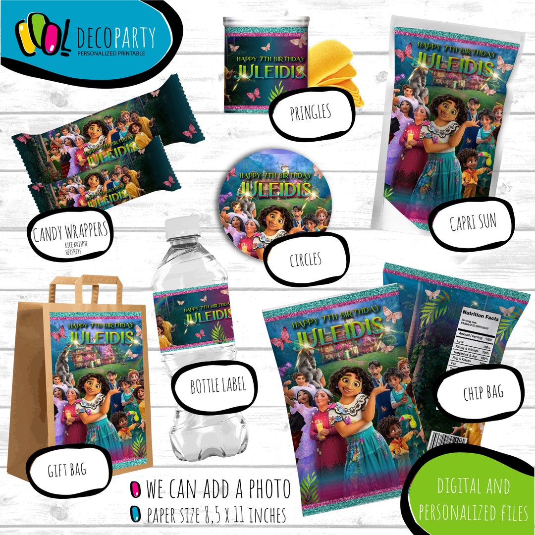 Encanto Birthday Party Decoration Bundle, Encanto Party Favors, Encanto ...