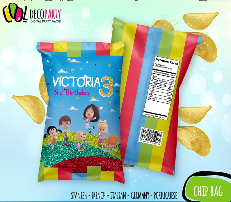 Cleo and Cuquin Birthday Party Decoration Kit Printable - Etsy