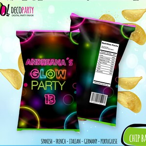 Glow Party Bundle Custom Glow Birthday Party Decor Glow - Etsy