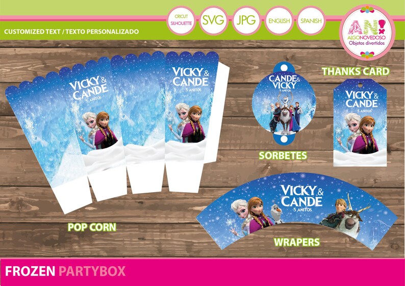 Frozen Printables, Frozen Party Favors, Frozen Theme , Birthday Party ...