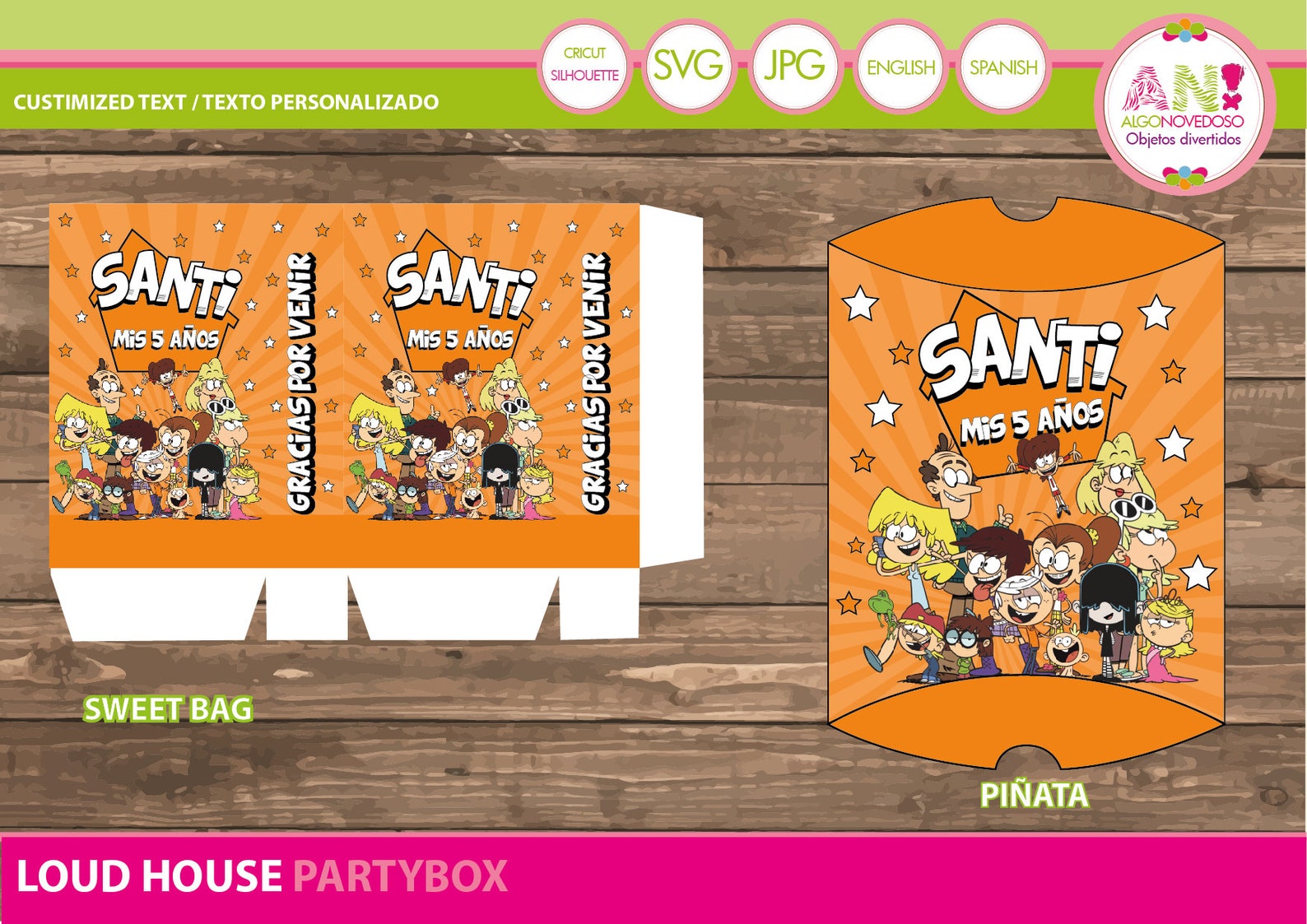 The Loud House Party Digital Kit the Loud House Birthday - Etsy