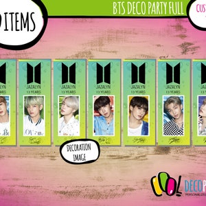 BTS Kpop Party Digital Package, Kpop, K-pop Bts Birthday, BTS ...