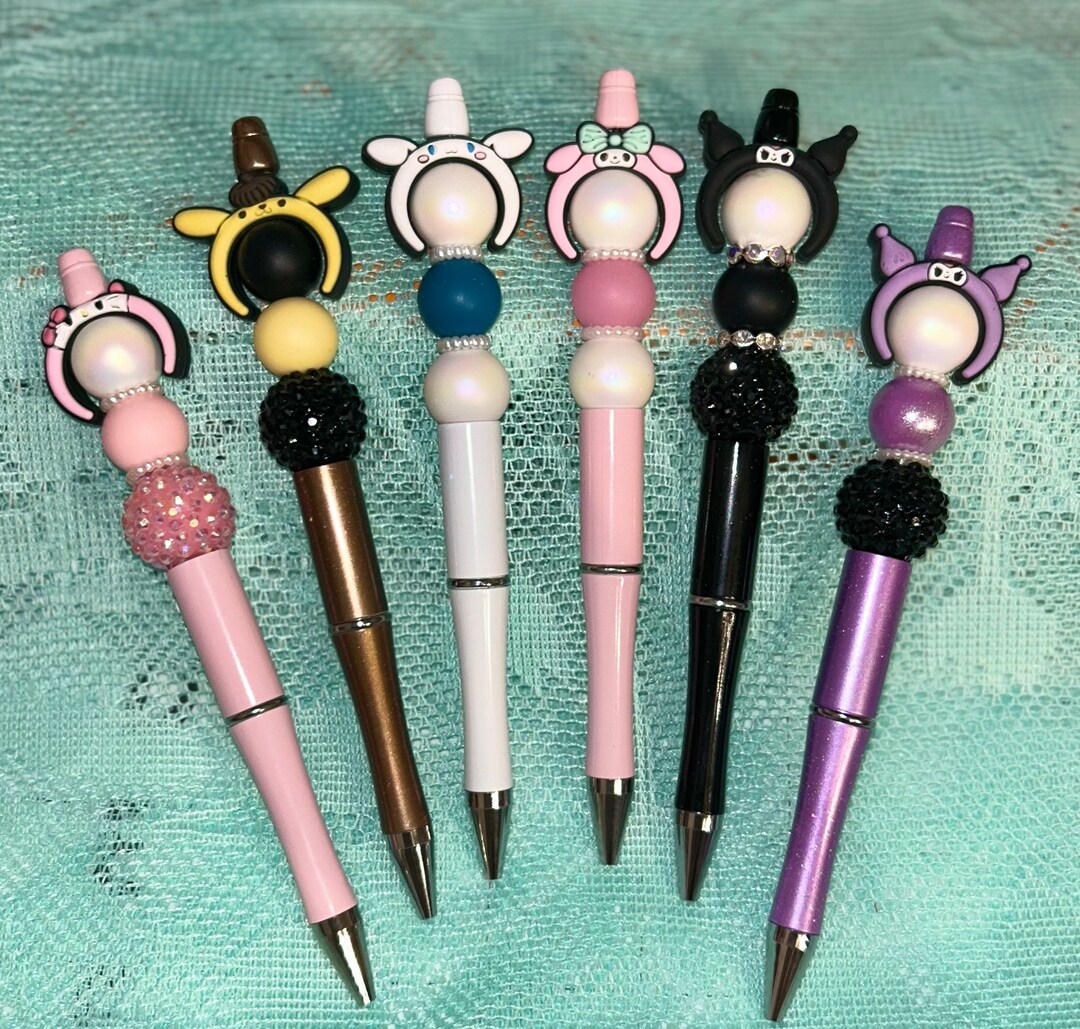 Beaded Beadable HK Characters Pen - Etsy