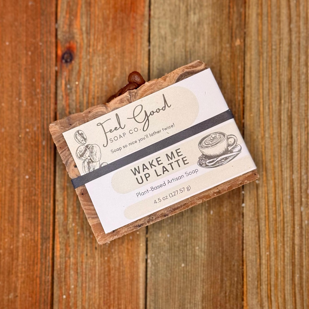 Wake Me up Latte Soap With Coconut Milk / Coffee Soap / Handmade Soap ...
