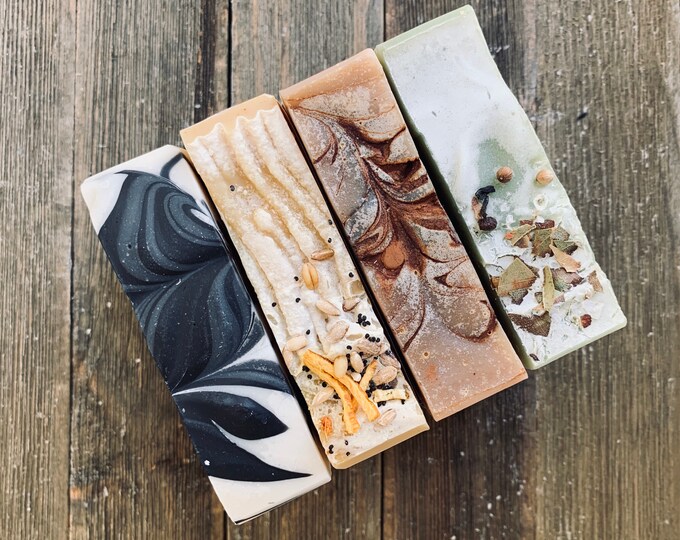 4 Pack Mens Soap / Shipping Included / Gift Wrapped / - Etsy