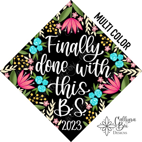 Graduation Cap Decal - Etsy