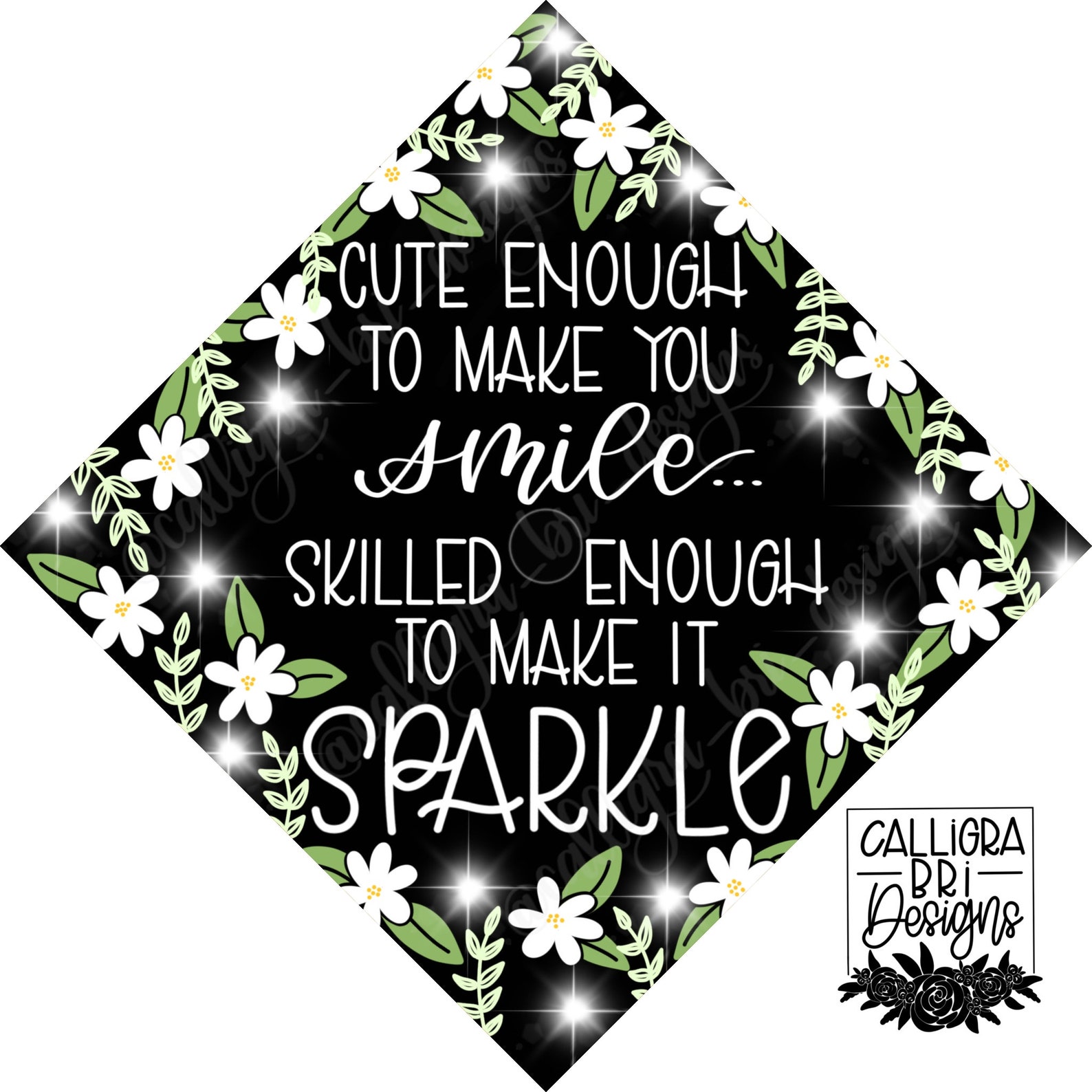 Grad Cap Topper Graduation Gift Tassel Custom Grad Quote Grad - Etsy