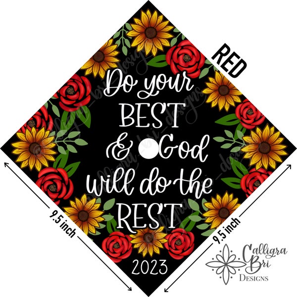 Graduation Cap Topper God - Etsy