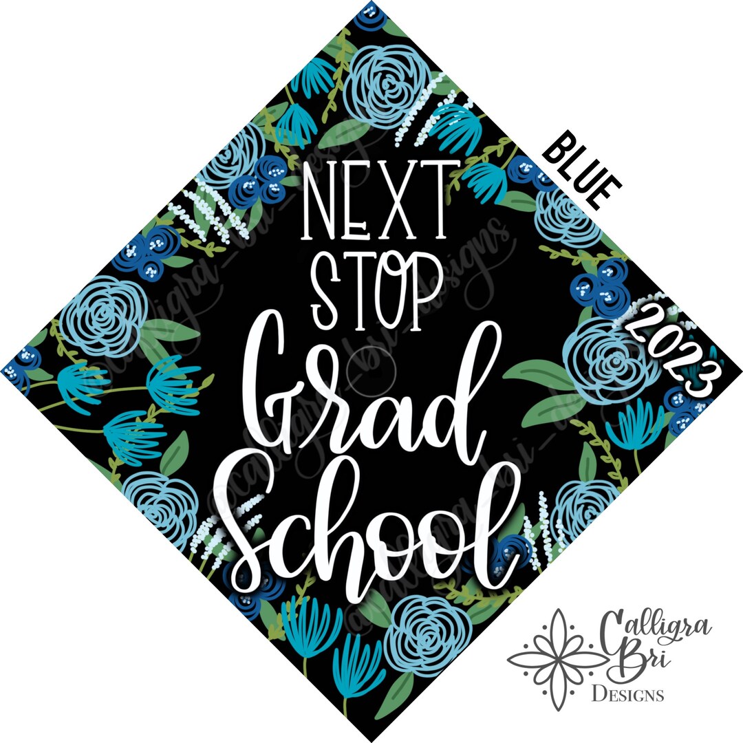 Next Stop Grad School Grad Cap Topper Graduation Gift Tassel - Etsy