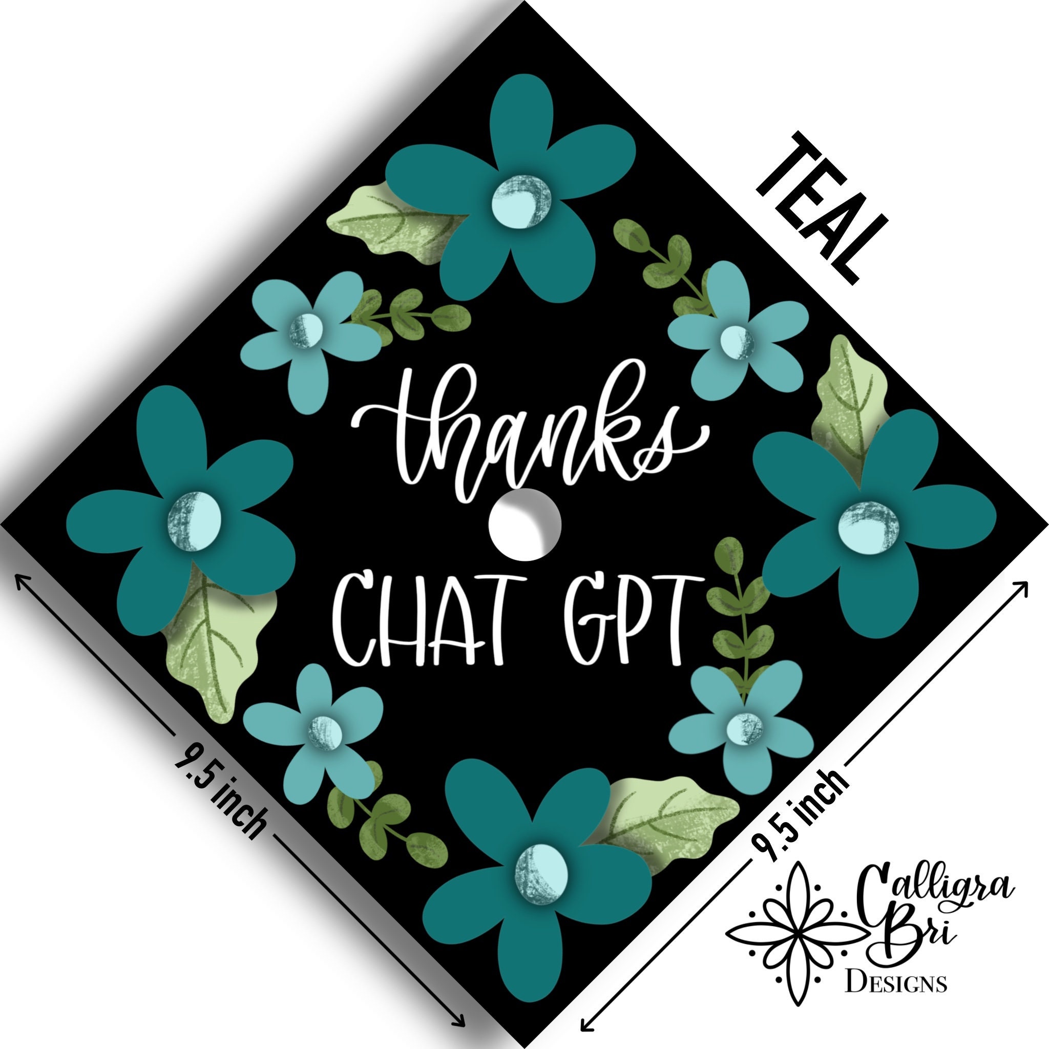 Thanks Chat GPT- AI Joke- Grad Cap Topper Graduation Gift- Tassel ...