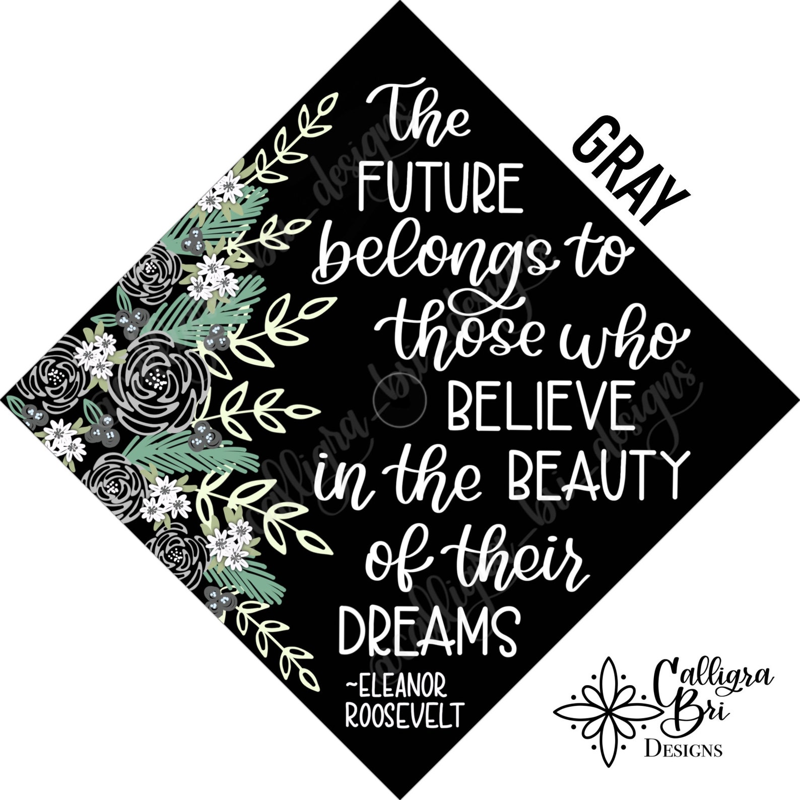 Grad Cap Topper Graduation Gift Tassel Custom Grad Quote Grad - Etsy
