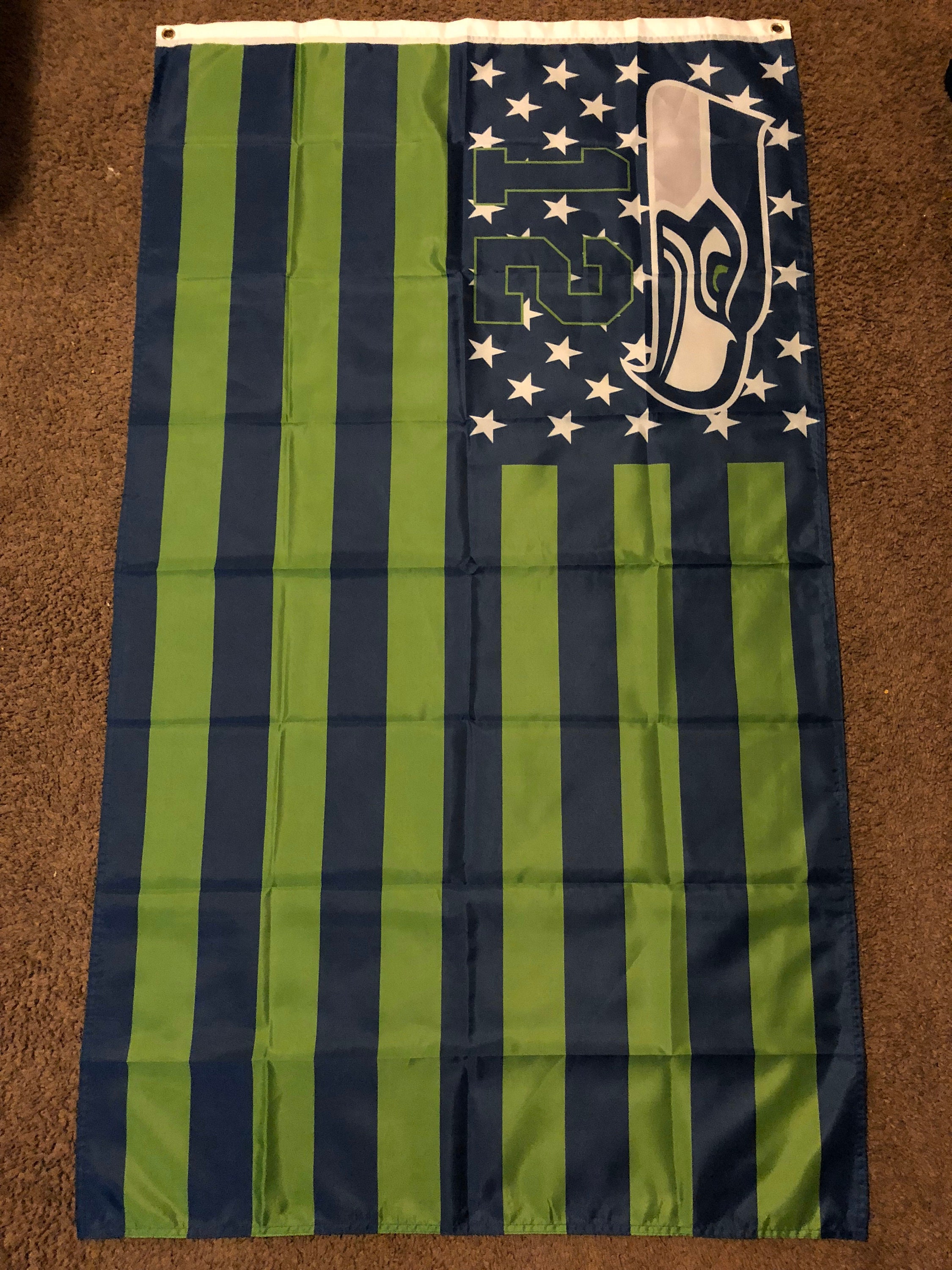 Seahawks 12 Man Flag