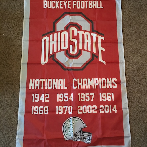Ohio State Buckeyes Banner - Etsy