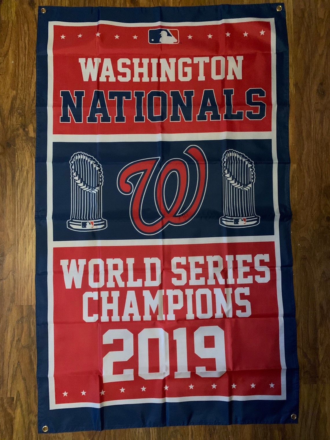 Washington Nationals World Series Championship Banner Flag - Etsy