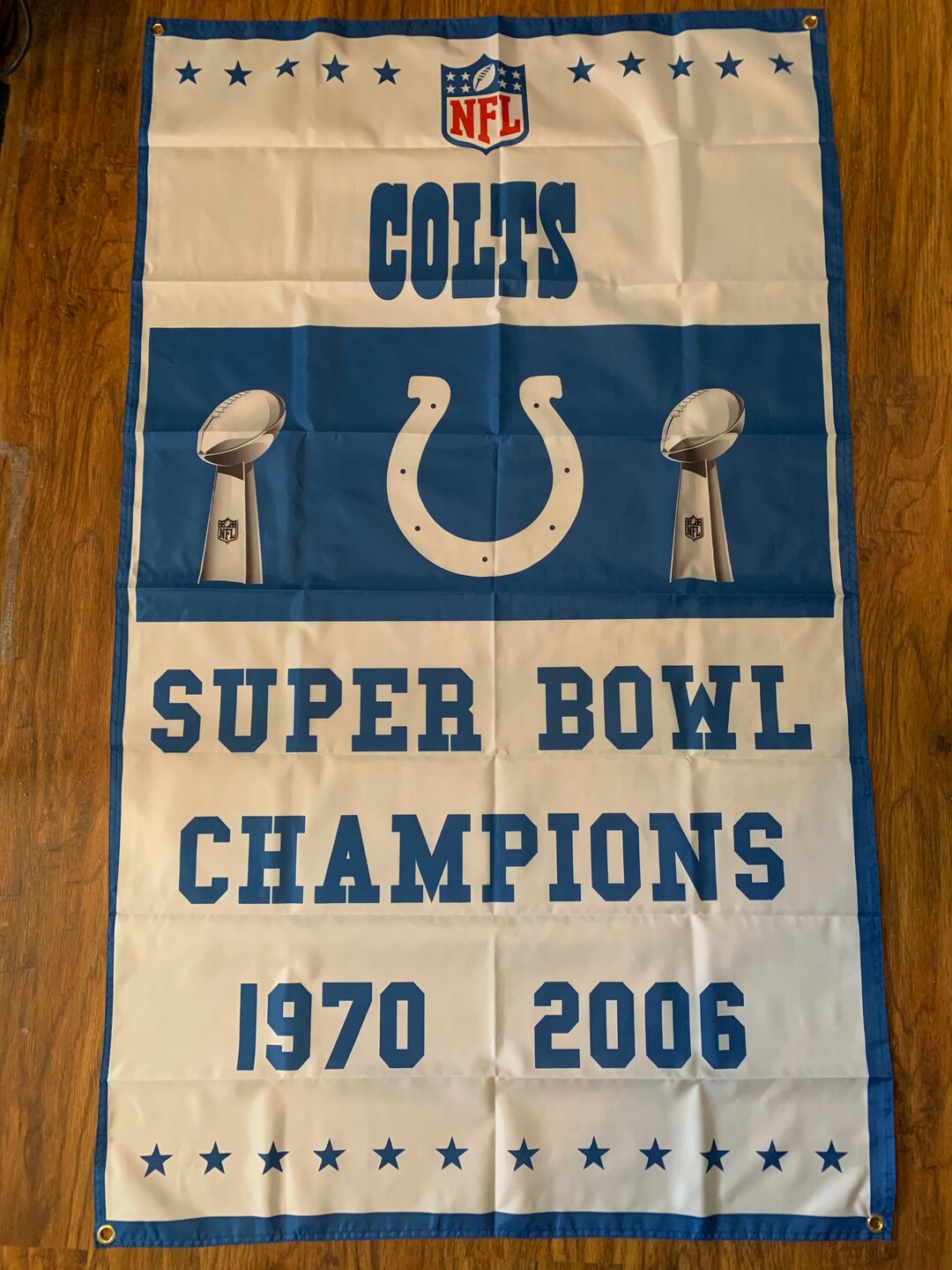 Indianapolis Colts Super Bowl Championship Banner Flag - Etsy