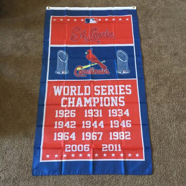St Louis Cardinal Banners - Etsy