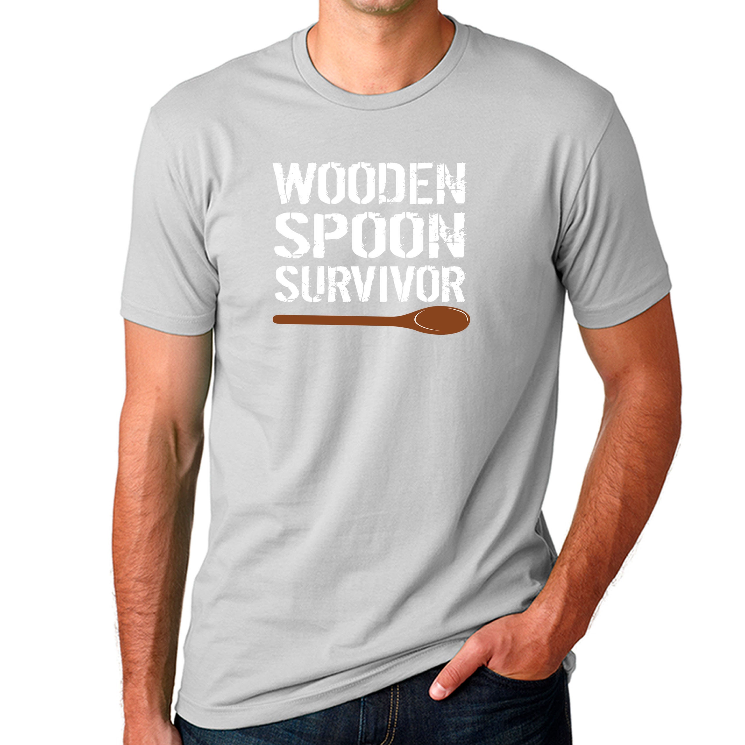 Wooden Spoon Survivor Unisex Cotton T-shirt - Etsy Ireland