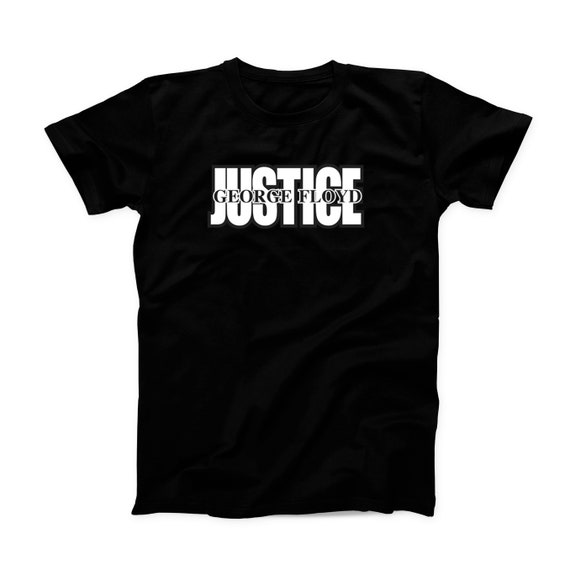 Justice George Floyd Men's T-shirt - Etsy