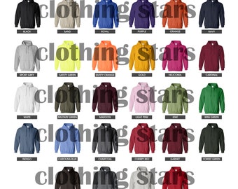 District Tanks Color Chart DM138L District 138L Color Chart - Etsy