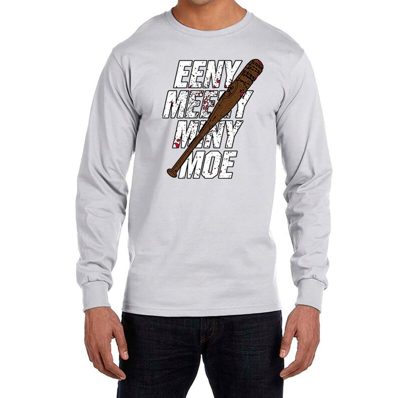 Negan EENY MEENY MINY Moe Bat Men's Poly-cotton Long - Etsy