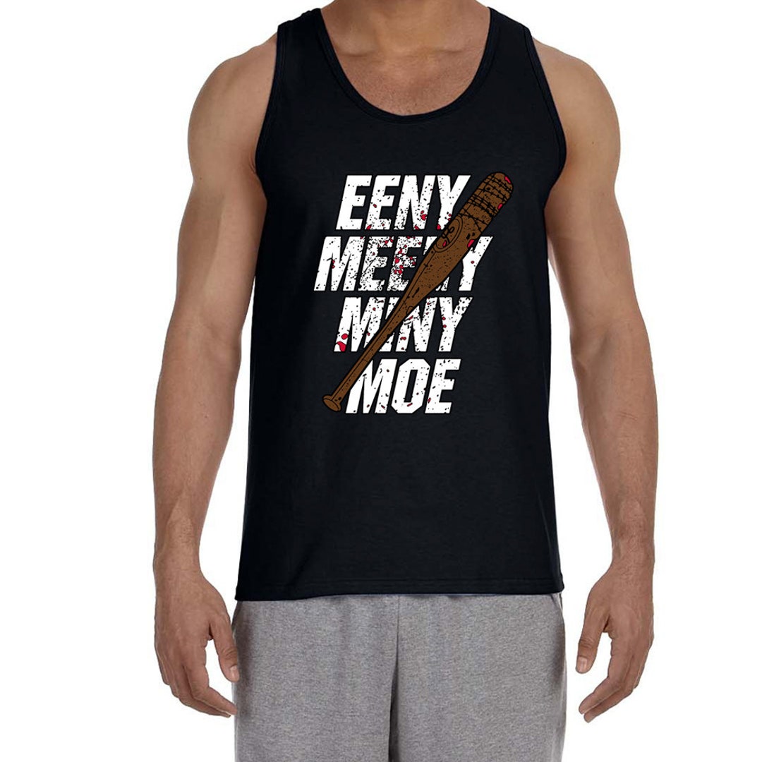 Negan EENY MEENY MINY Moe Bat Men's Tank Top - Etsy