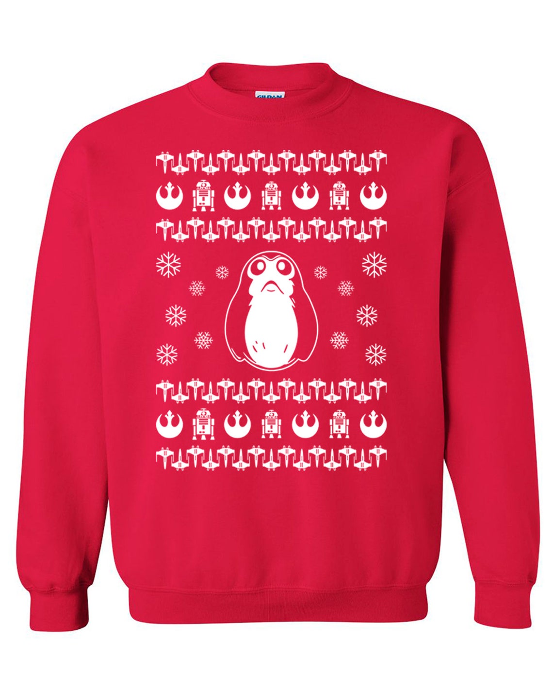 PORG Christmas Unisex Crew Neck Sweatshirt | Etsy