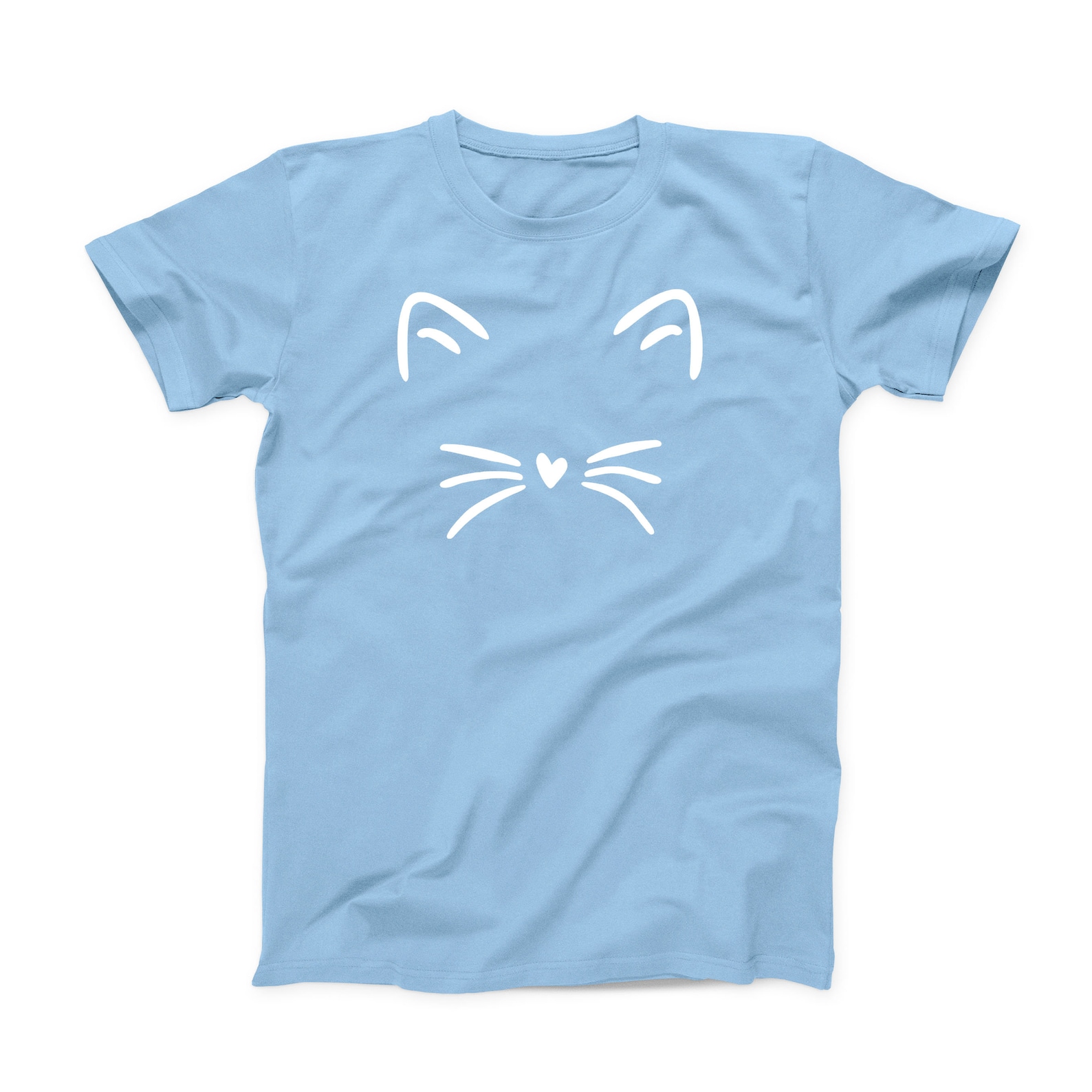 Cute Cat Men's T-shirt - Etsy