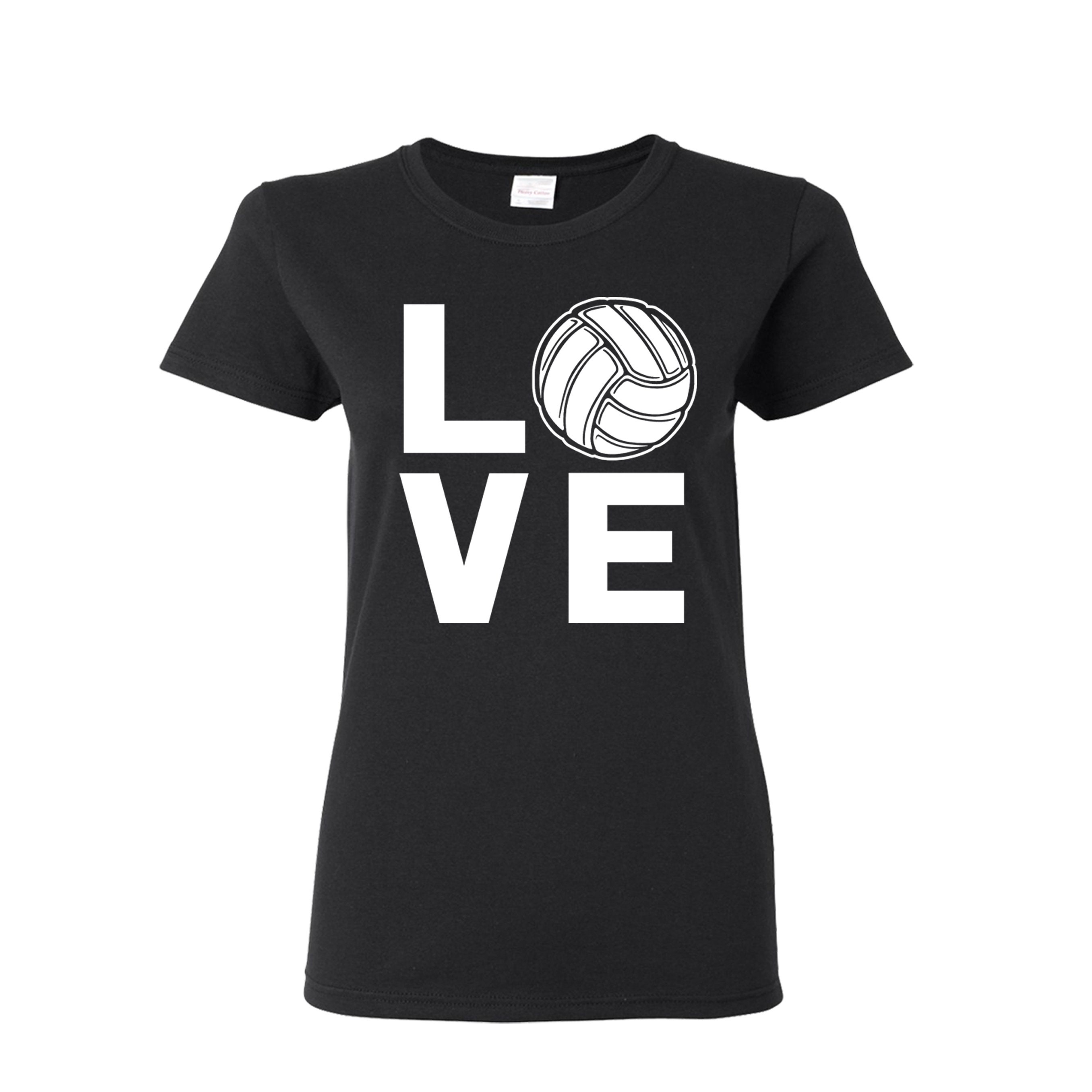 Volleyball Love Women's T-shirt | Etsy