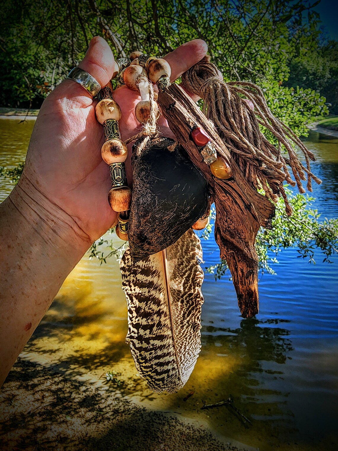 Runic Ritual Journey Mala - Custom - Seidr/volva/vitki/wyrd - Etsy