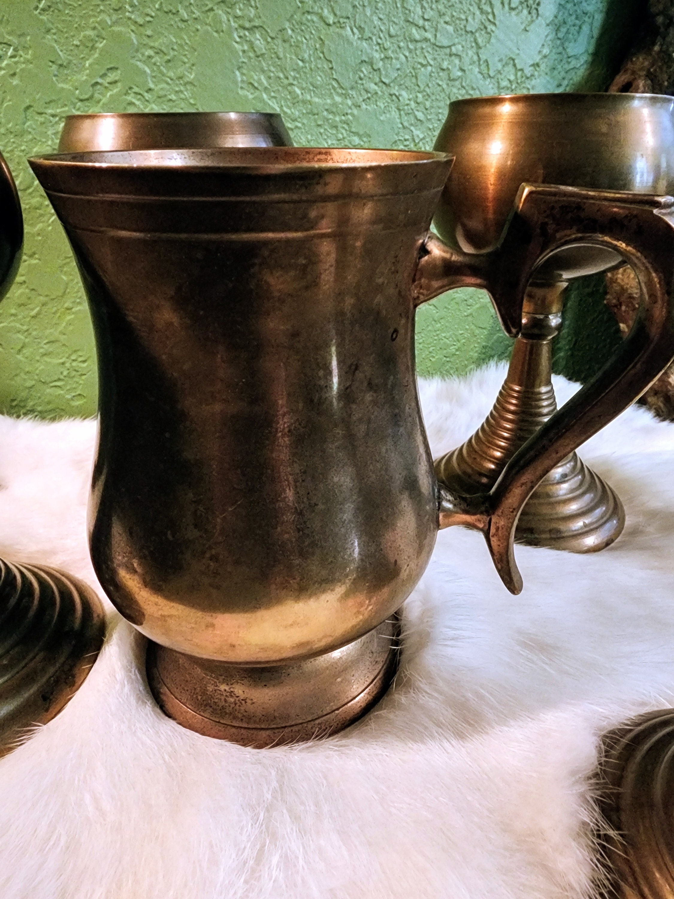 Blot / Mead Goblet & Pitcher Set Altar/ritual/seidr - Etsy