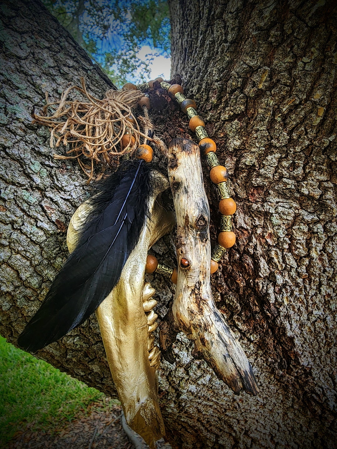 FREYA Runic Ritual Journey Mala Seidr/volva/wyrd/heathen - Etsy