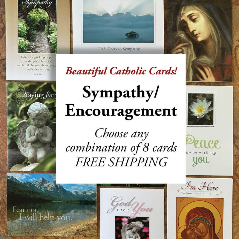 Catholic Cards - Etsy