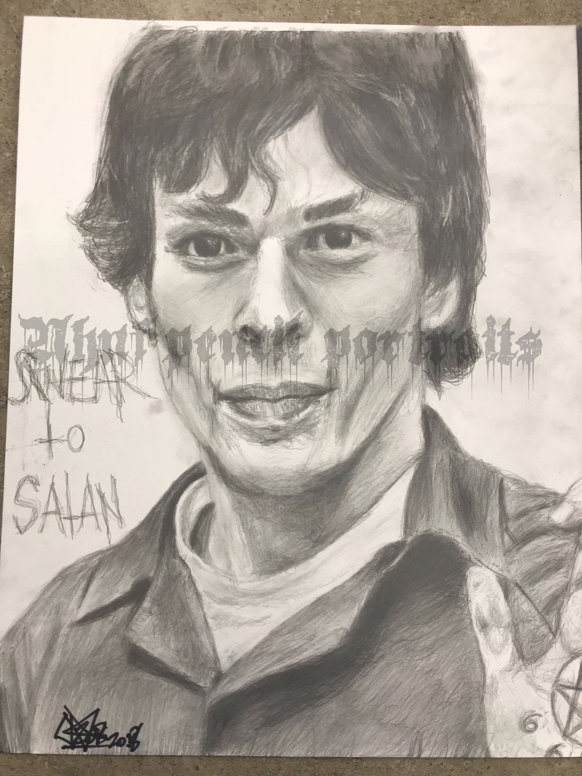 Richard Ramirez Drawing