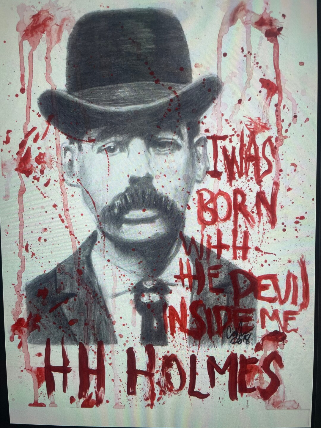 HH Holmes Print devil - Etsy