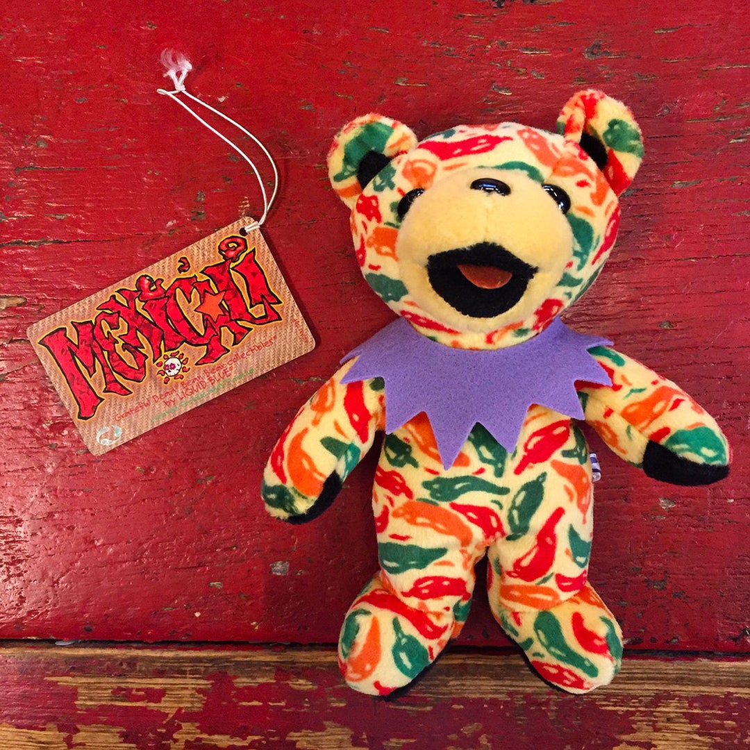 Grateful Dead Bean Bear Collectables MEXICALI new Old Stock - Etsy