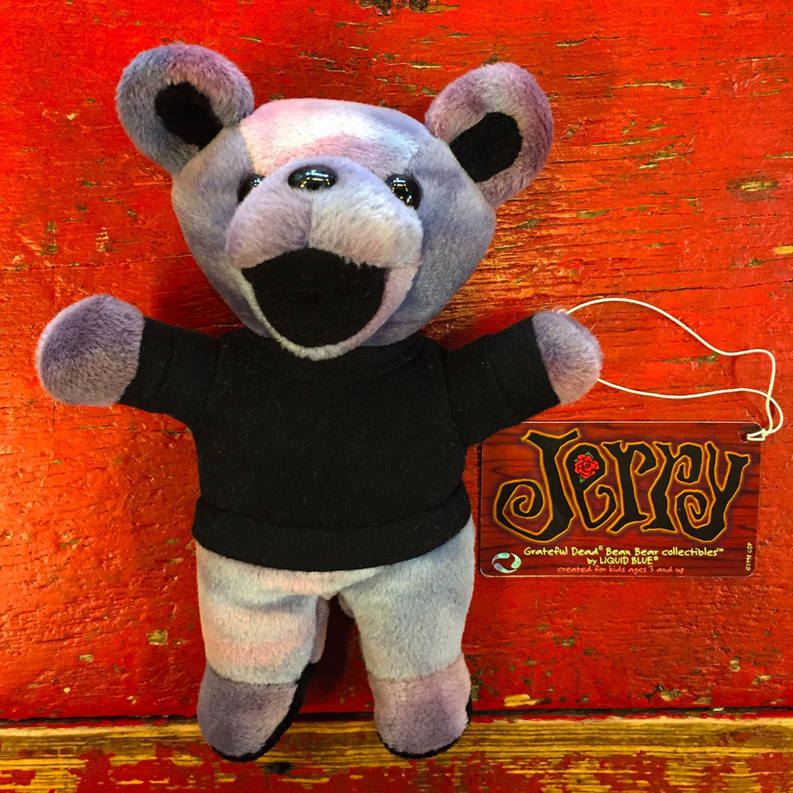 Grateful Dead Bean Bear Collectables JERRY new Old Stock - Etsy