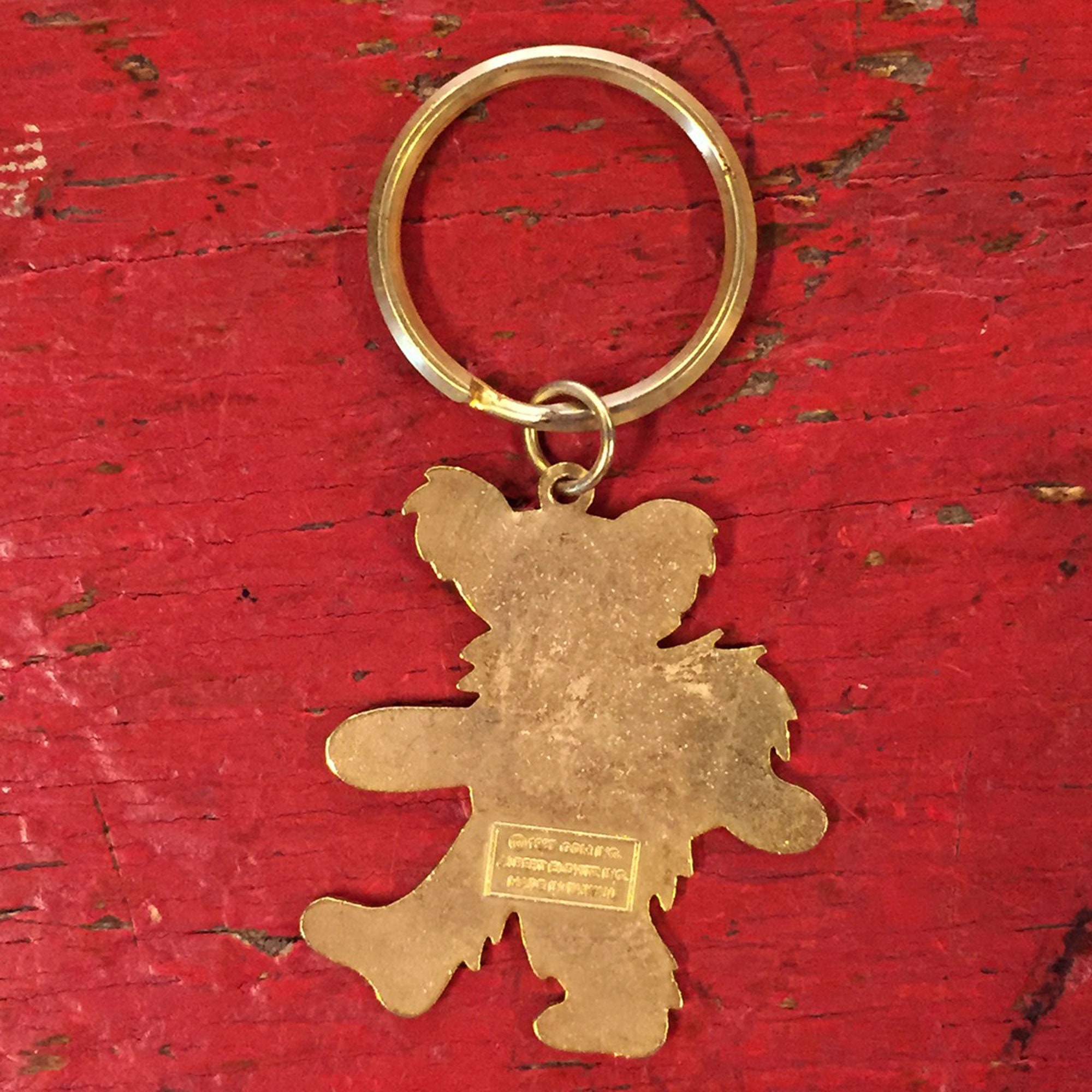 Grateful Dead Green Dancing Bear Vintage Key Ring new Old Stock - Etsy