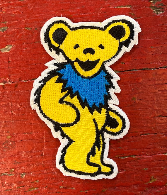 Grateful Dead - 'Yellow Dancing Bear' Vintage Patch (… - Gem