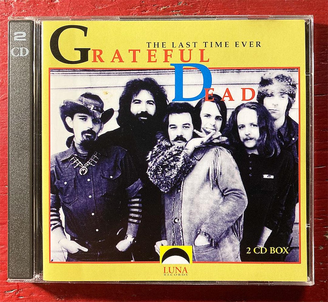 Grateful Dead - 'the Last Time Ever' 1971 (2CD) (vintage Used CD) - Etsy