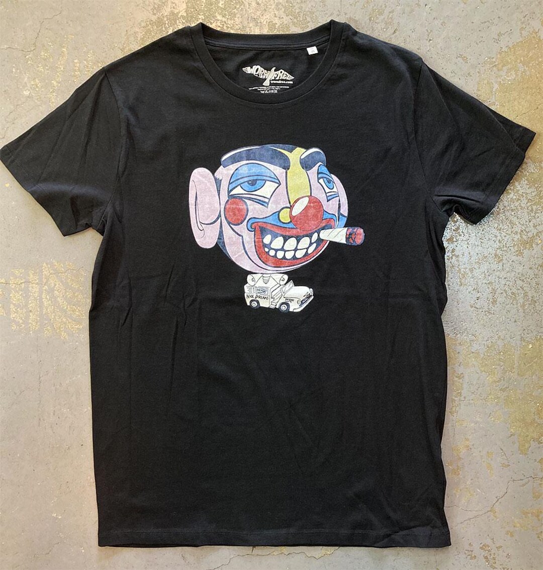 Cheech & Chong - 'ice Cream Man' Vintage Worn Free T-shirt (black) (new ...