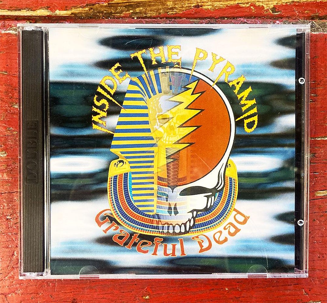 Grateful Dead - 'inside the Pyramid' 1995 Box Set (4cds) (vintage Used ...