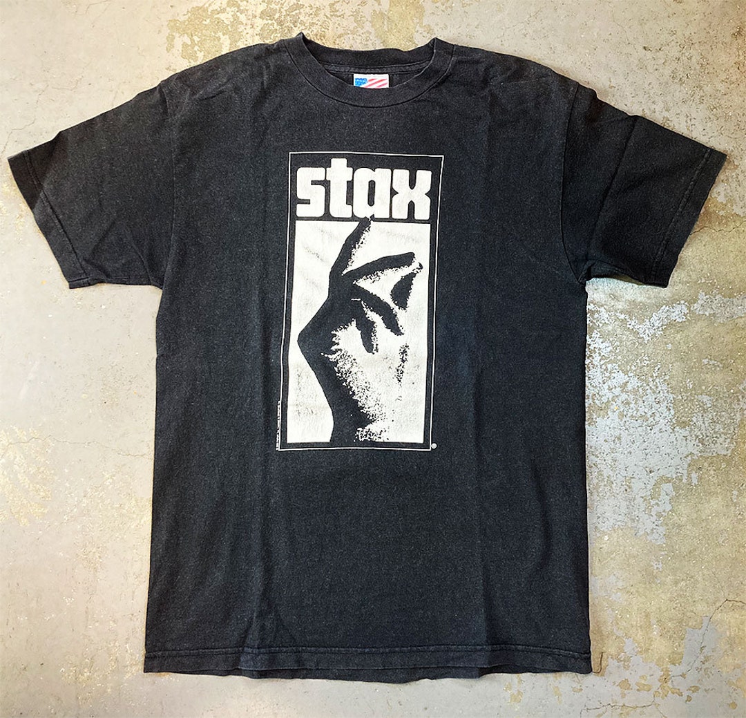 STAX Records - Booker T. & the M.g.'s With All Star T-shirt on Black ...