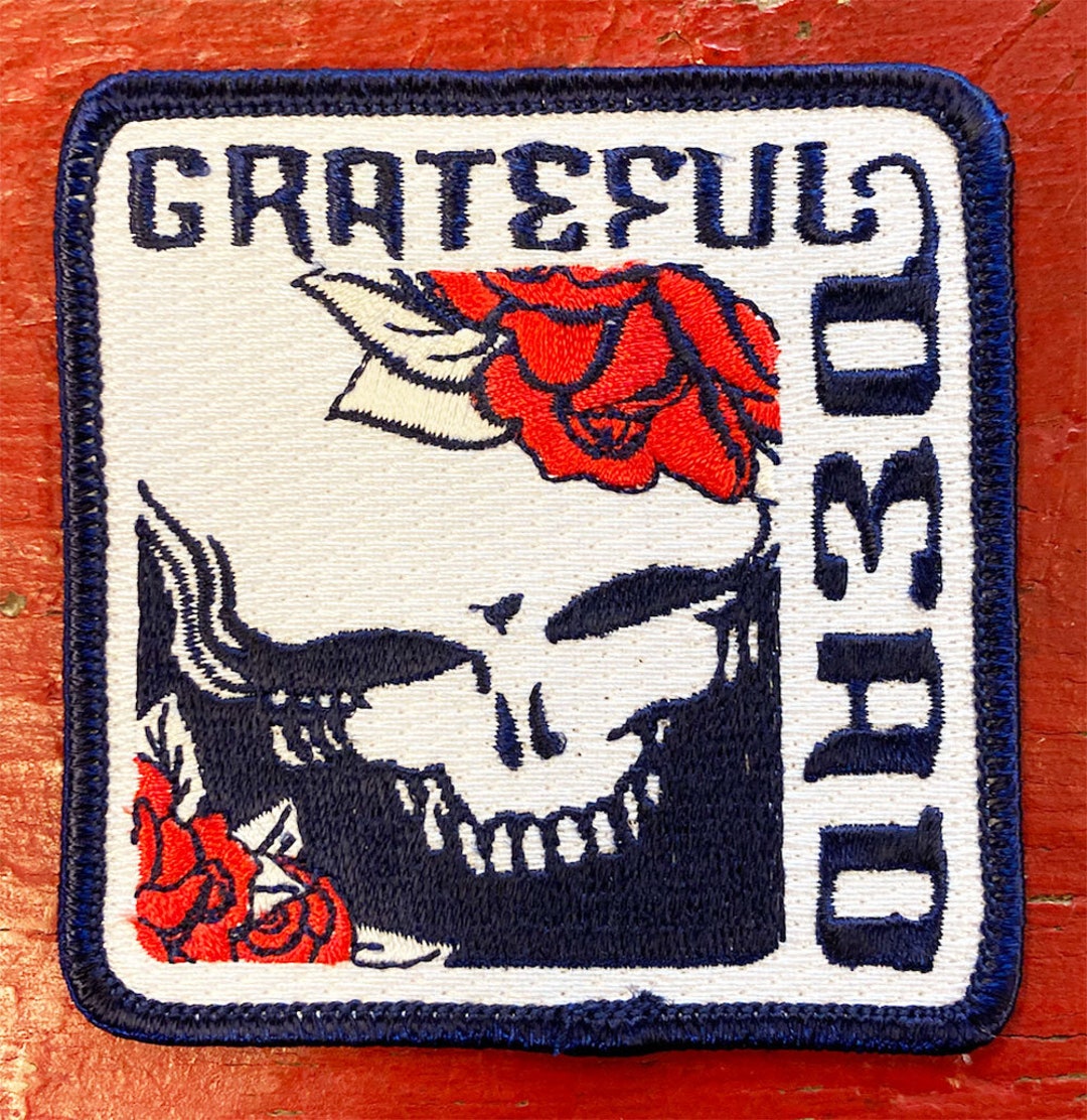 Grateful Dead 'steal Your Rose' Vintage Patch new Old Stock - Etsy