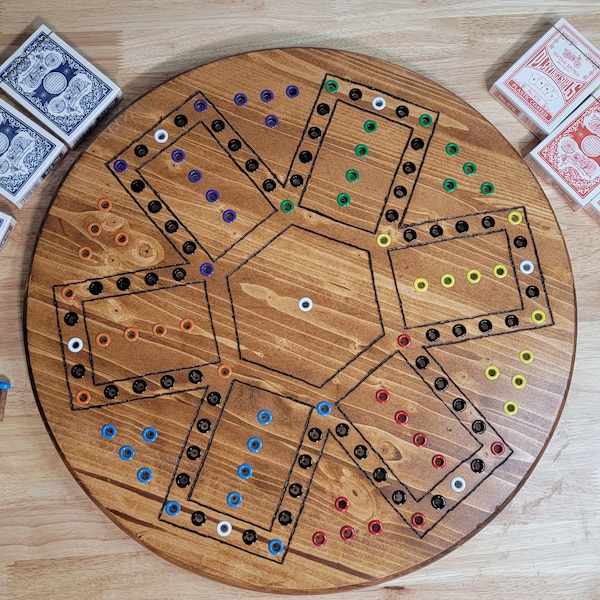 Wooden Board Game - Etsy