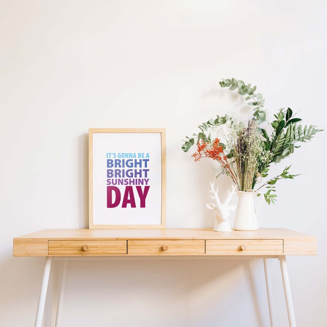 It's Gonna Be a Bright Bright Sunshiny Day PINK - Etsy